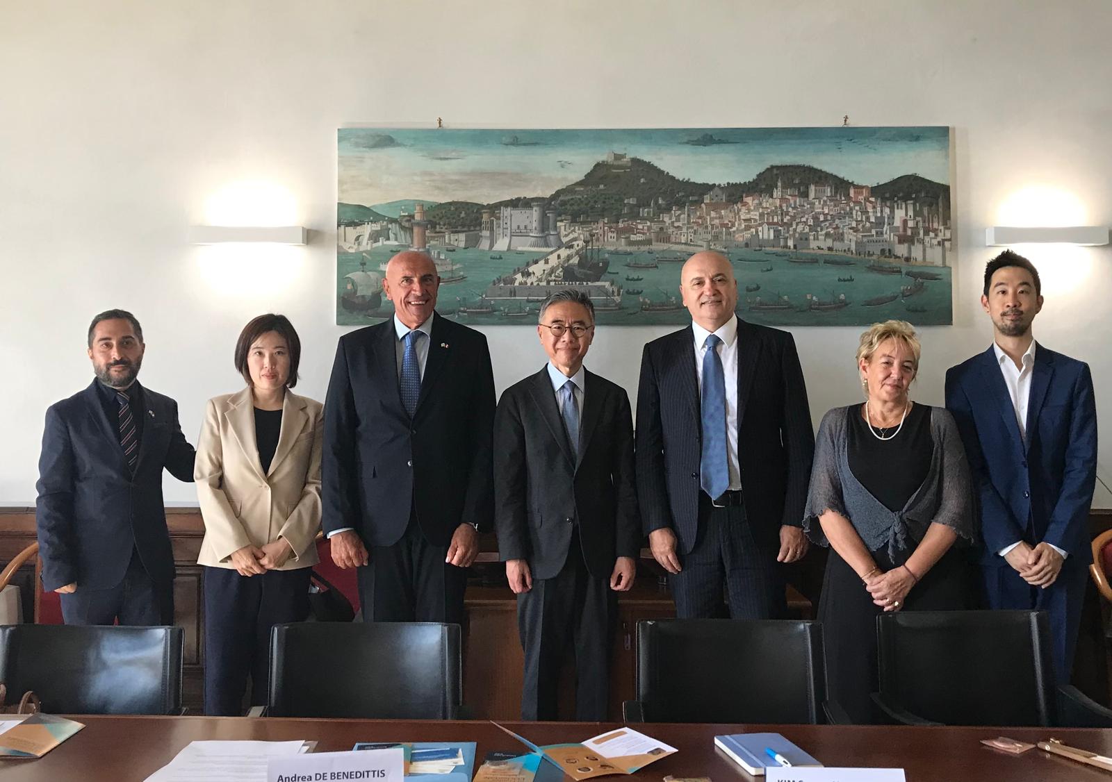 Visita di Choon-Goo KIM, Ambasciatore della Repubblica di Corea, all ...